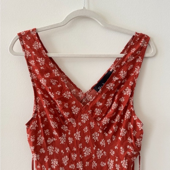 Realisation Par | Dresses | Realisation Par Red And White Floral Mini ...